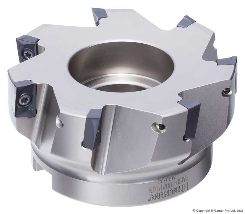 Harlingen 100mm 90Â° Indexable Face Mills For APKT1604 Inserts | Gamer
