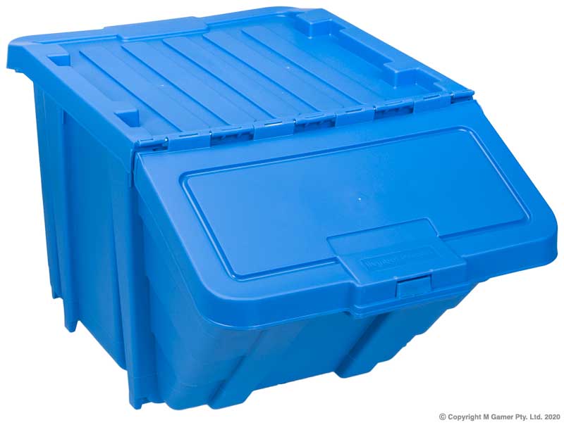 Geiger Jumbo Stackable Storage Bin | Gamer