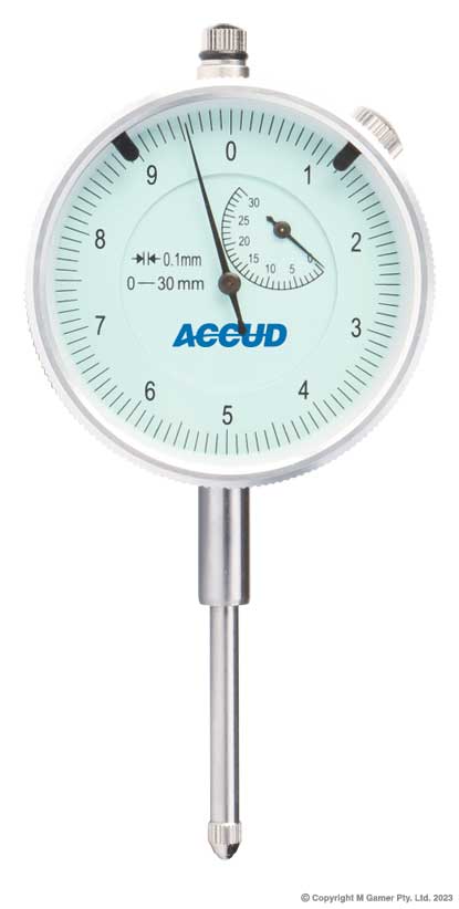 Accud 10 mm Dial Indicator | Gamer